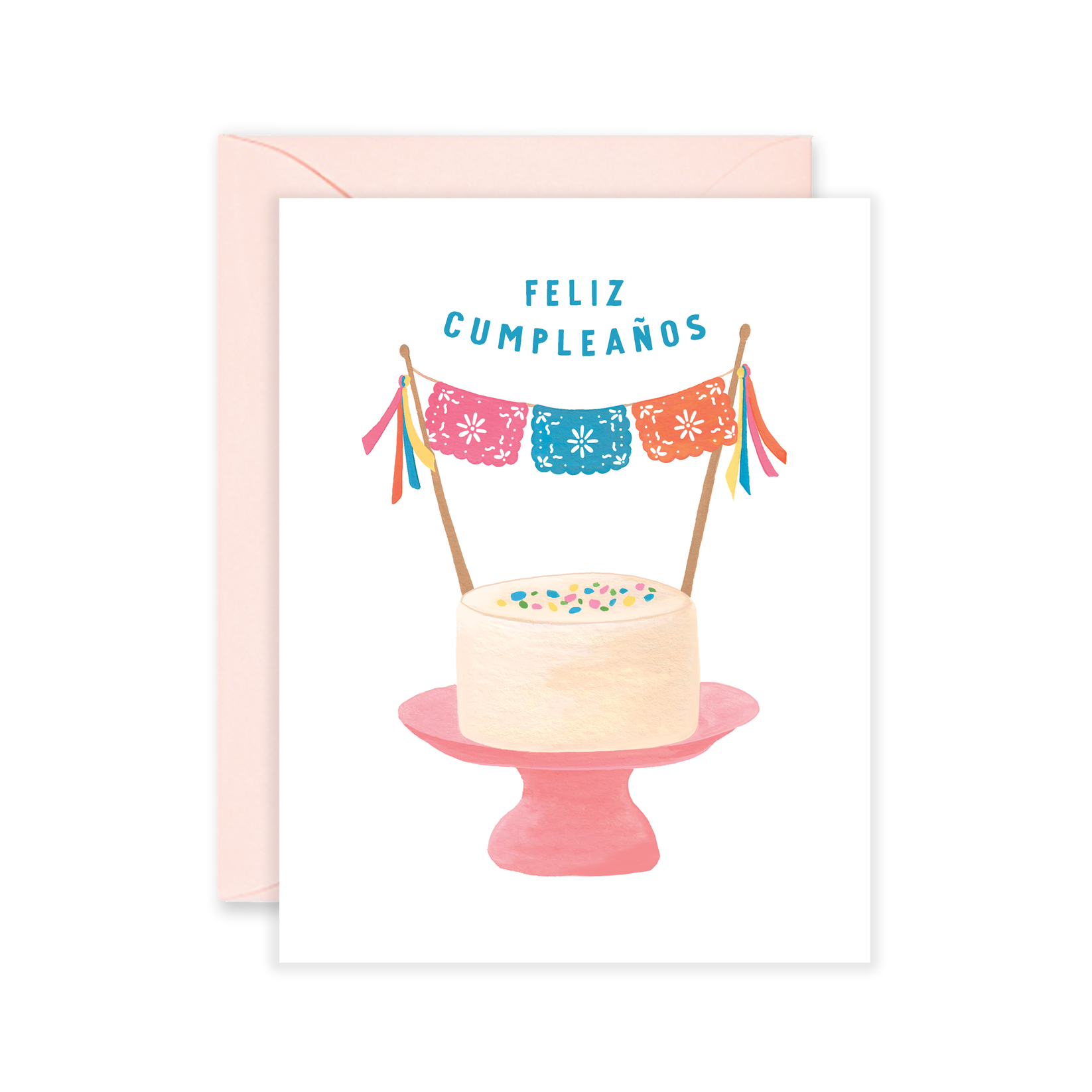 Papel Picado Pastel Greeting Card – Isabella MG & Co.